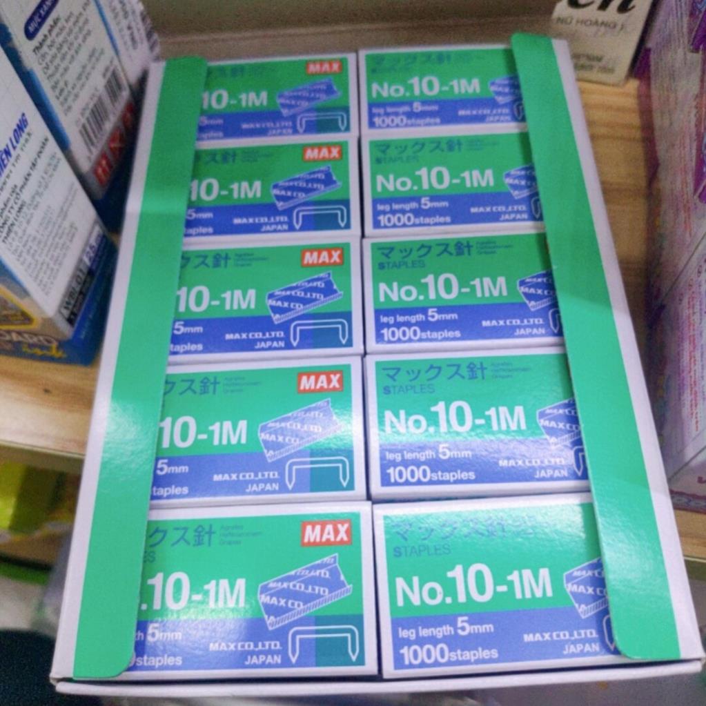 Đạn Ghim Số 10 MAX Chất Lượng Nhật Bản Chiều Dài Chân Ghim 5mm Số Lượng ...