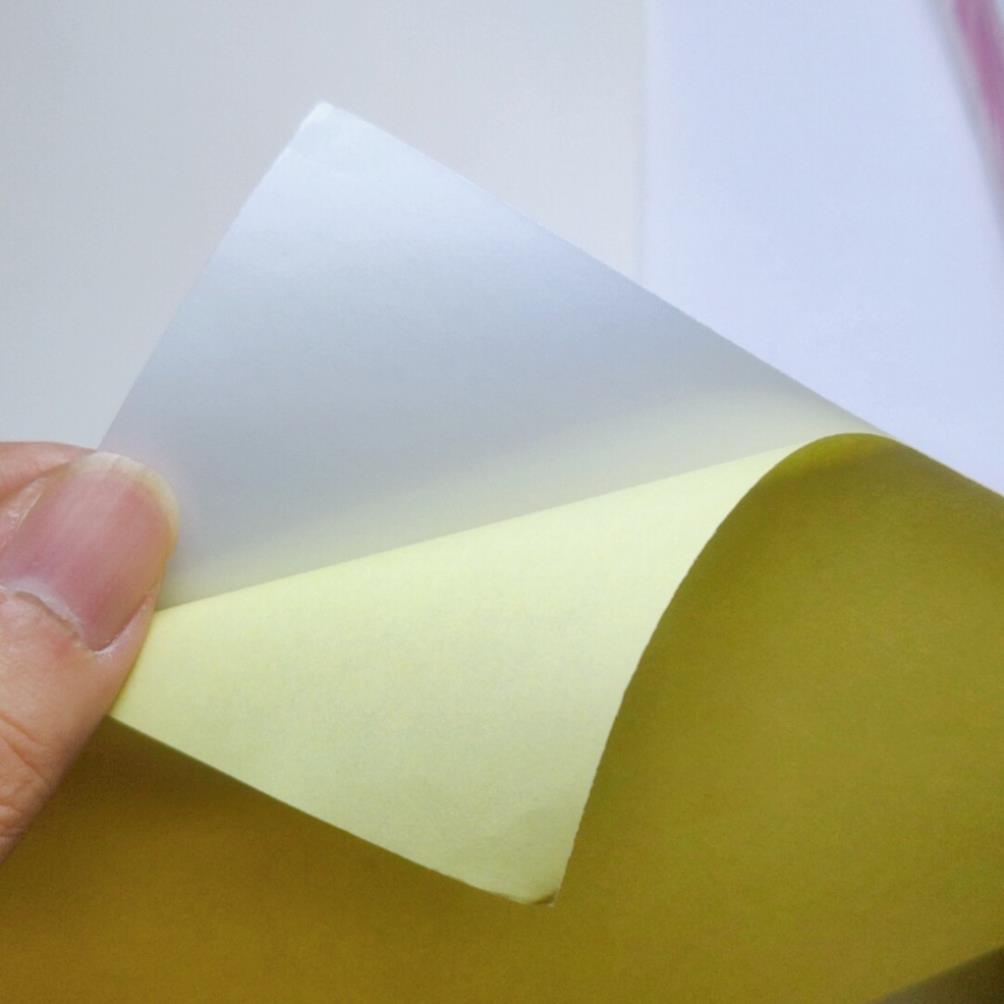 Giấy Decal A4 ( đế xanh / đế vàng ) ( mặt nhám / mặt bóng ) ( X-Plus ...