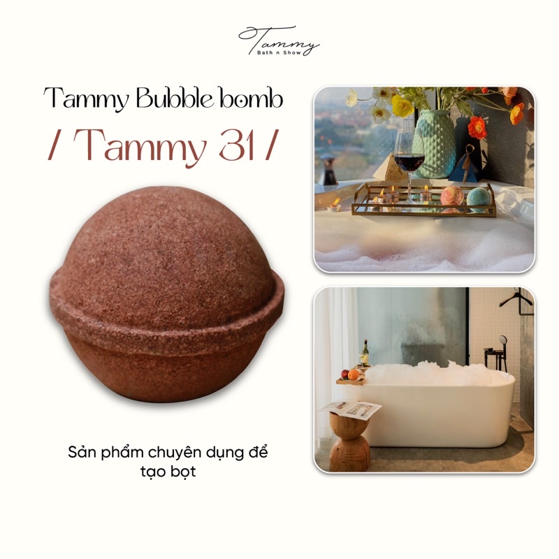 Siêu Tạo Bọt Bồn Tắm Tammy 31 Bubble Bomb Tammy Bath N Show Batjh Bomb Bom Tắm | Shopee Việt Nam