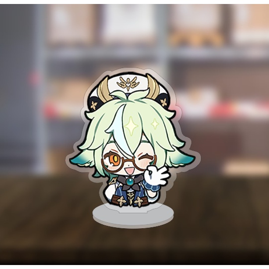 Mô hình standee Genshin Impact Chibi cute dễ thương 3cm | Shopee Việt Nam