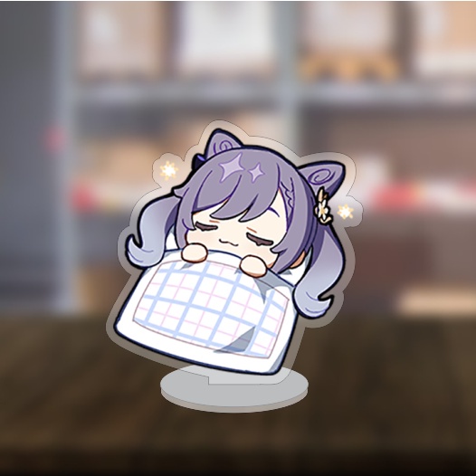 Mô hình standee Genshin Impact Chibi cute dễ thương 3cm | Shopee Việt Nam