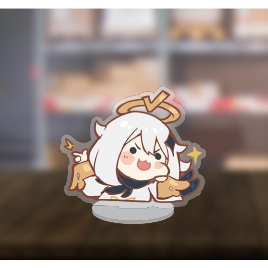 Mô hình standee Genshin Impact Chibi cute dễ thương 3cm | Shopee Việt Nam