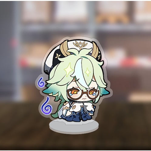 Mô hình standee Genshin Impact Chibi cute dễ thương 3cm | Shopee Việt Nam