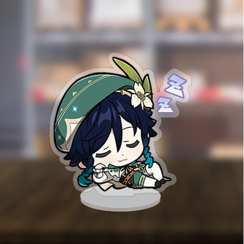 Mô hình standee Genshin Impact Chibi cute dễ thương 3cm | Shopee Việt Nam