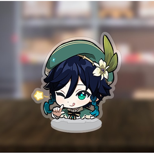 Mô hình standee Genshin Impact Chibi cute dễ thương 3cm | Shopee Việt Nam