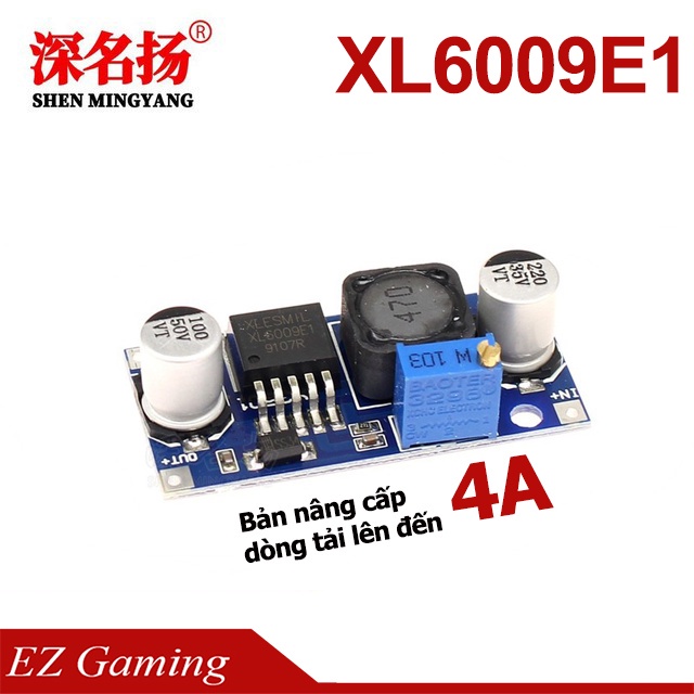Module mạch tăng áp (BOOST) XL6009E1 DC sang DC dòng tải 4A phiên bản ...