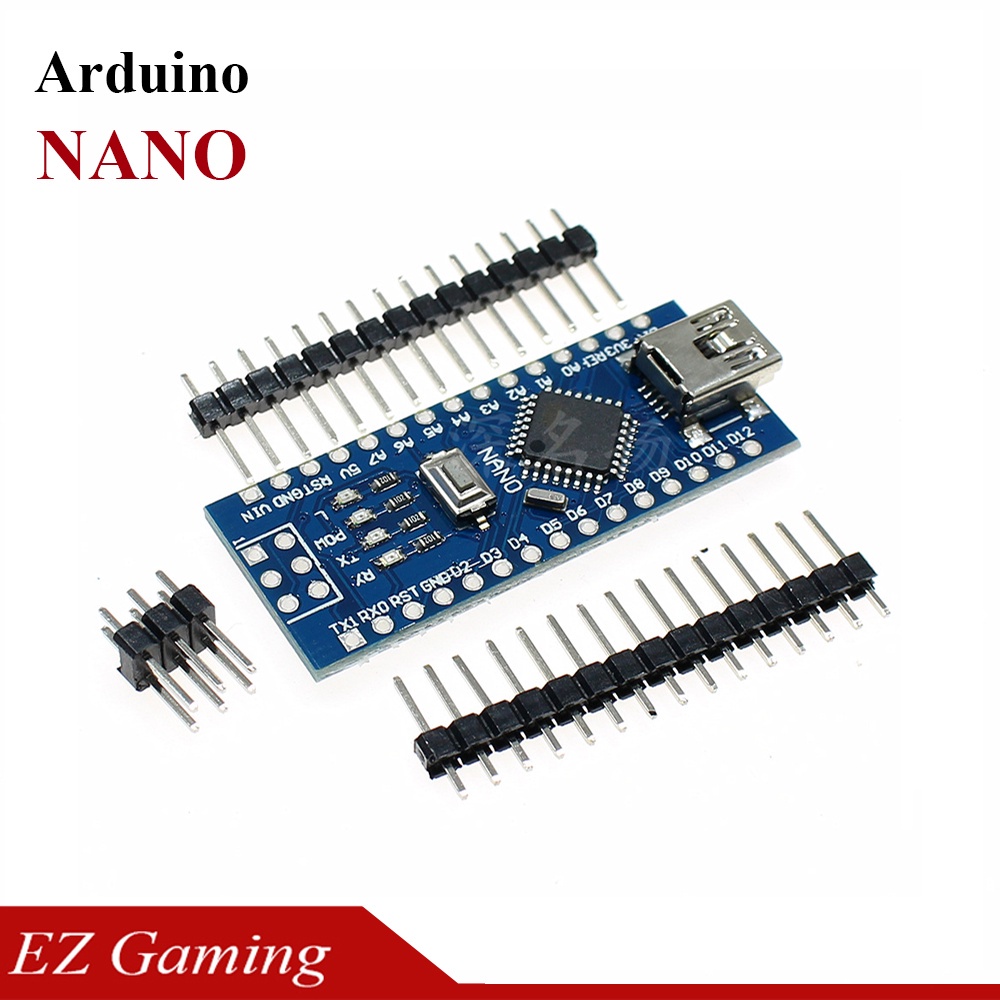 Mạch arduino Nano V3.0 vi điều khiển ATMEGA328P-AU chip nạp CH340G ...