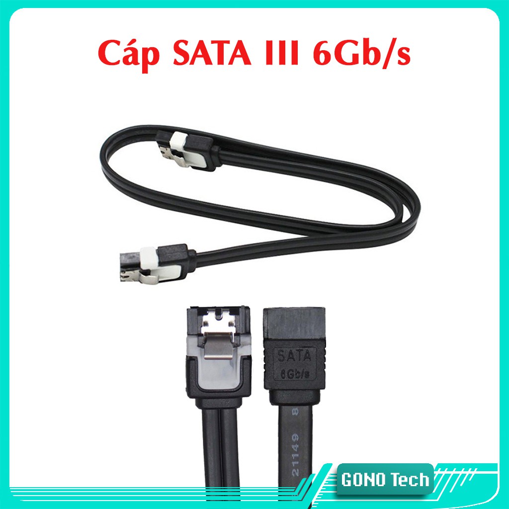 Cáp SATA 3 6Gb/s cho ổ cứng SSD HDD PC | Cable zin theo main Asus ...