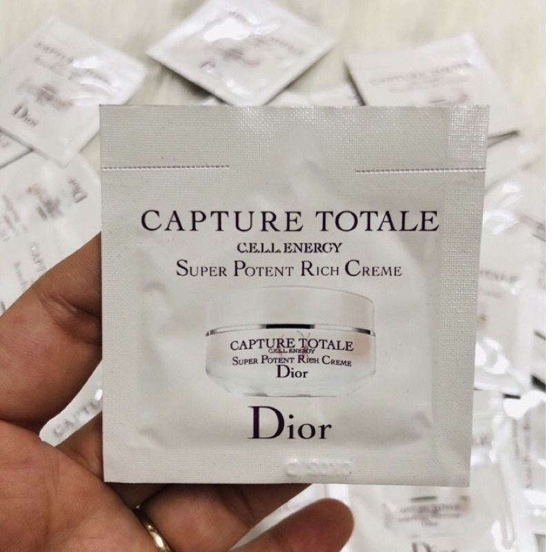 [Bill US] Sample Mẫu thử Kem dưỡng Dior Capture Totale Super Potent ...