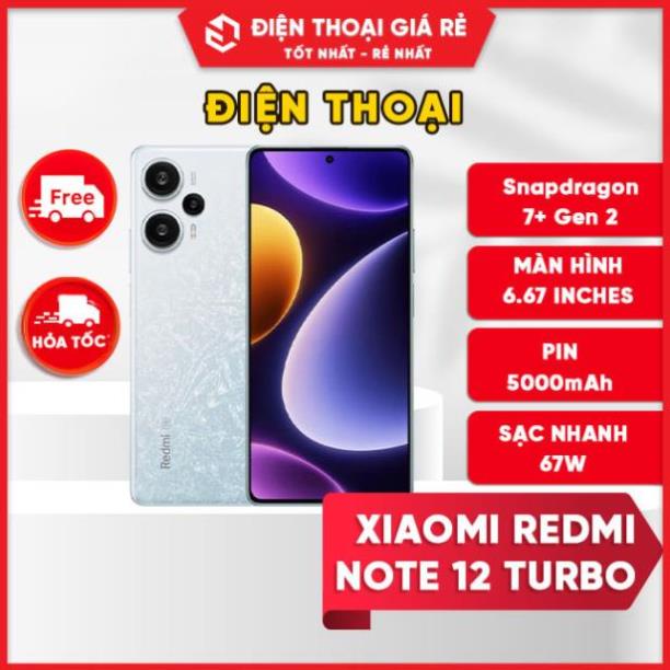 Điện thoại Xiaomi Redmi Note 12 Turbo | Snapdragon 7+ gen 2 | 6.67 inches - Máy Chính Hãng ...
