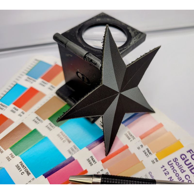 Miếng dán velcro Black Star. Patch Velcro dán lên túi Tactical như CT3 ...