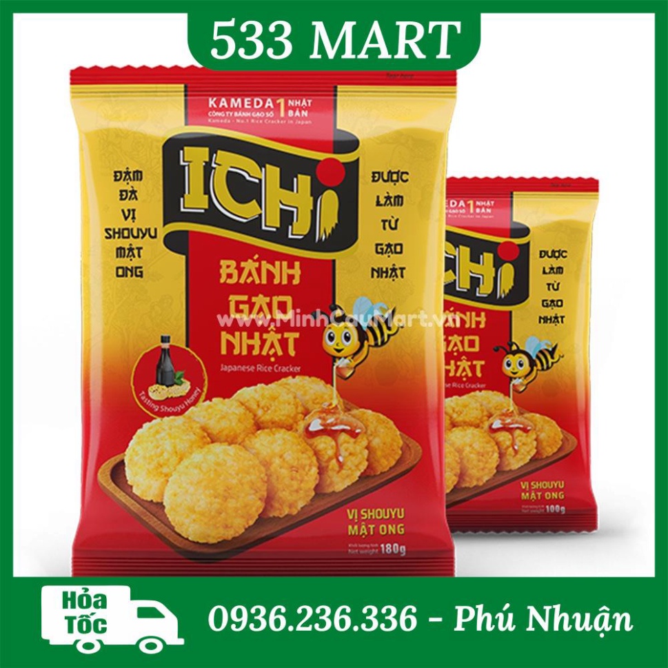 Bánh gạo Nhật ICHI 100g/180g | Shopee Việt Nam