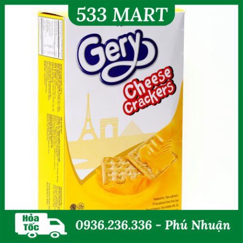 Bánh quy Phô mai Gery Cheese Crackers 180g/300g | Shopee Việt Nam