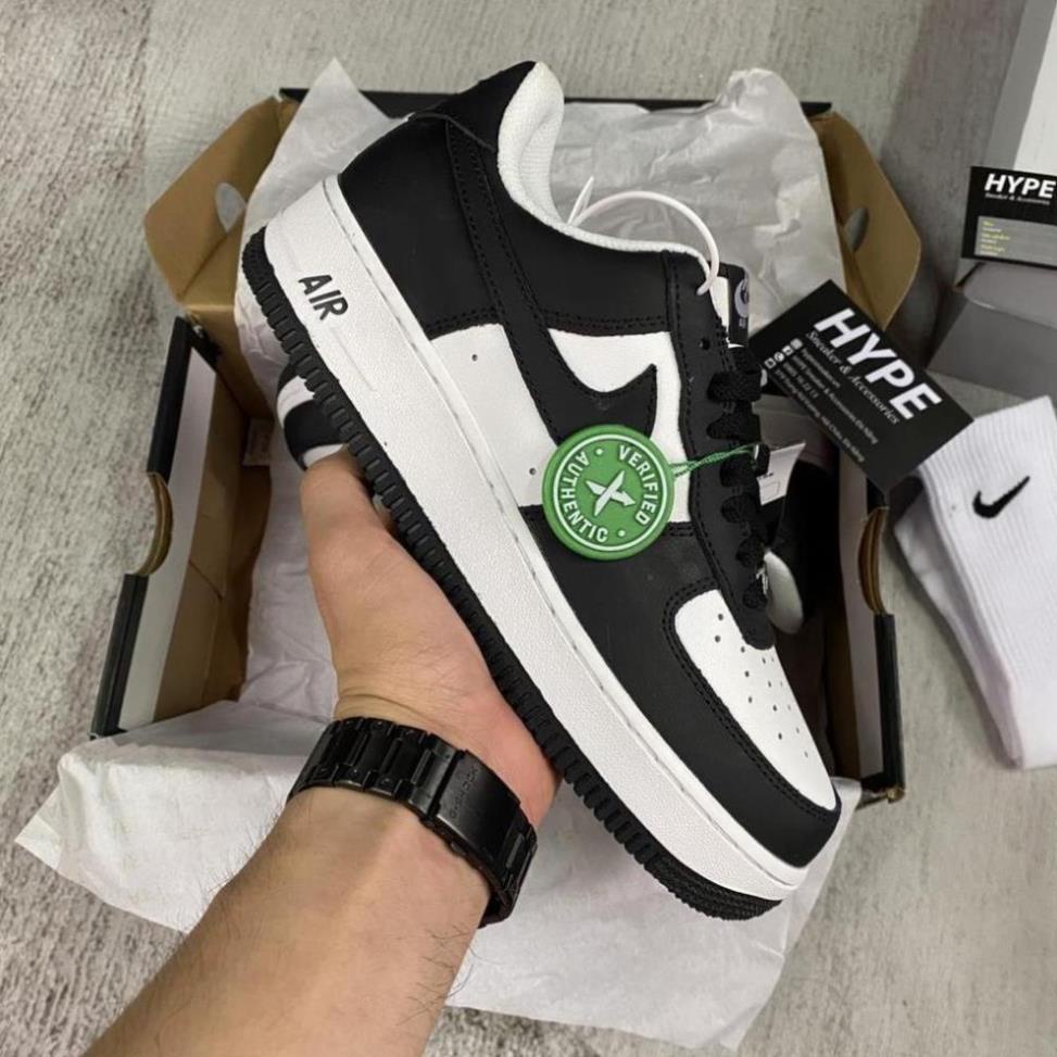 Giày sneaker AF1 low panda - Giày Air Force cổ thấp đen trắng nam nữ dễ ...