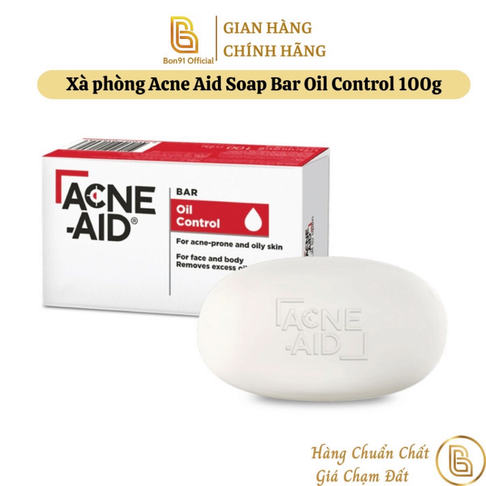 Xà phòng rửa mặt Acne Aid Soap Bar Oil Control 100g | Shopee Việt Nam