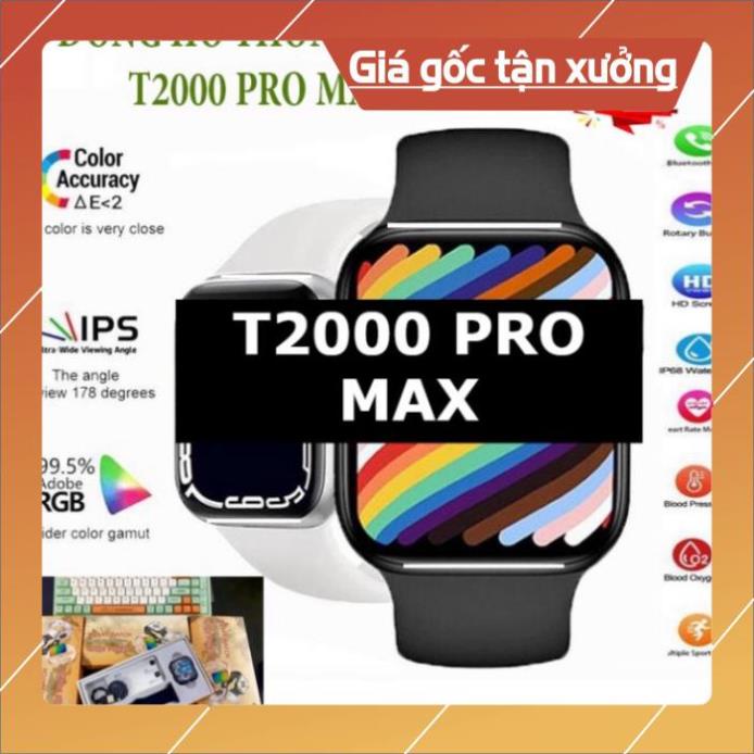 Đồng Hồ Thông Minh T2000 PROMAX Nghe Gọi 2 Chiều, Nhận Tin Nhắn, Nghe ...