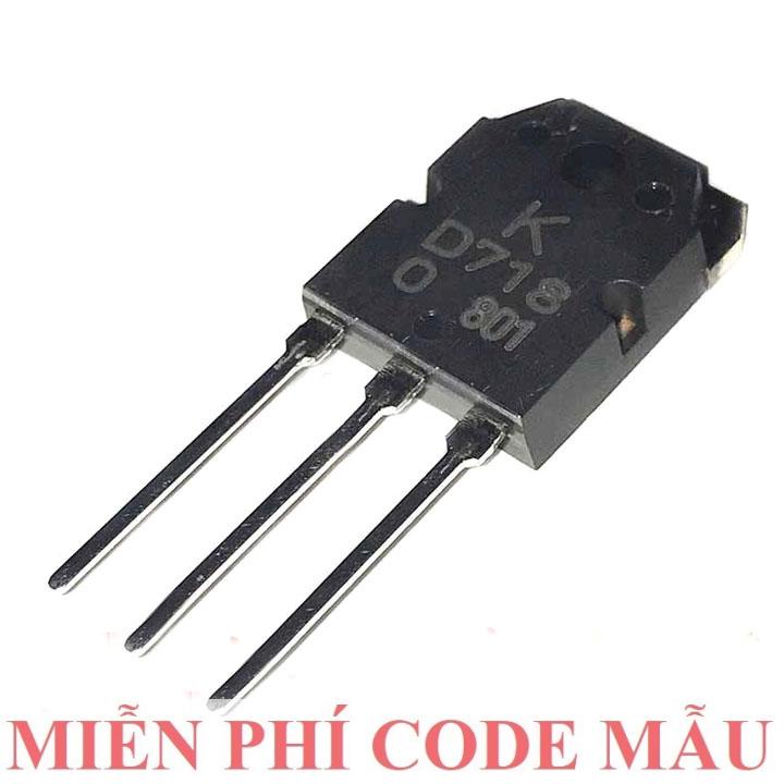 Transistor D718 NPN (sò công suất D718) | Shopee Việt Nam