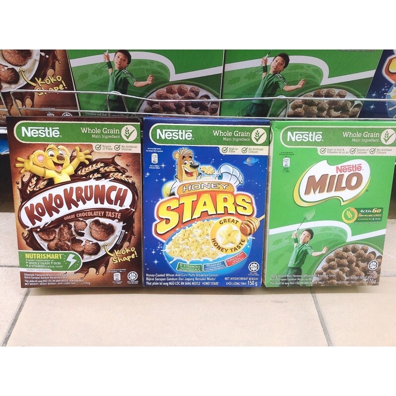 Bánh Ngũ Cốc Ăn Sáng Milo/ Koko Krunch Nestle Hộp 330G | Shopee Việt Nam