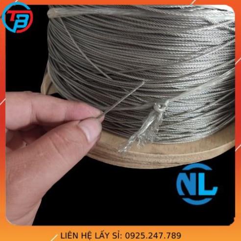 Dây cáp INOX 304 phi 2mm cáp thép giá sỉ | Shopee Việt Nam
