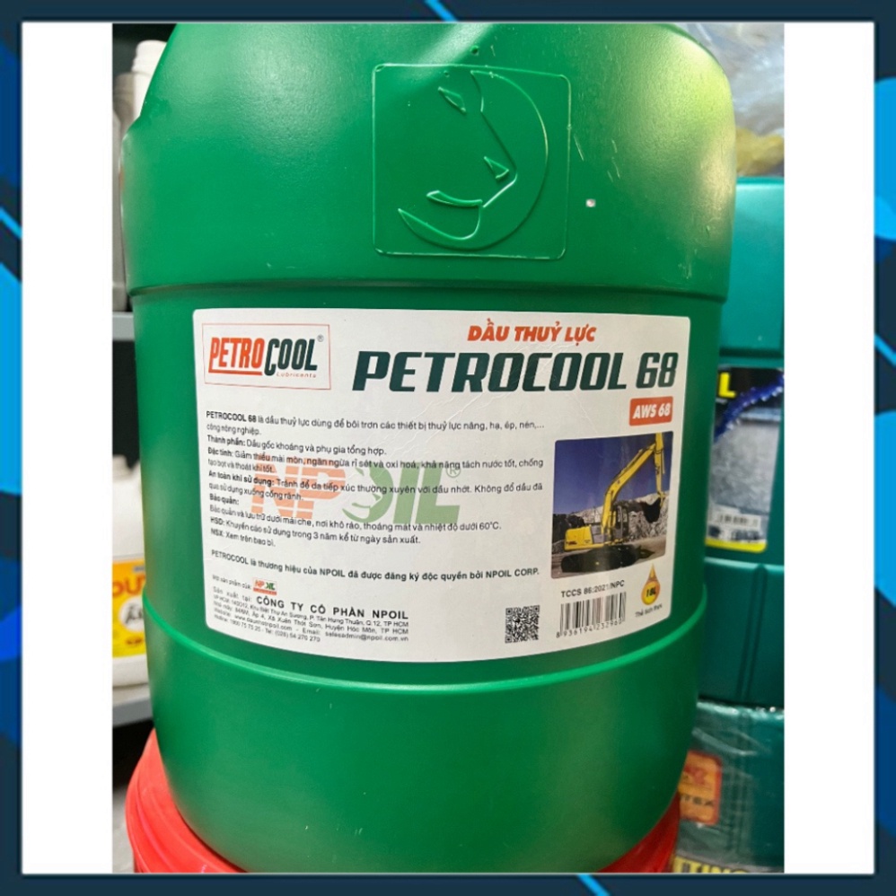 Dầu Thủy Lực Cao Cấp Petrocool- AWS 68- Bôi Trơn Các Thiết Bị Thủy Lực ...