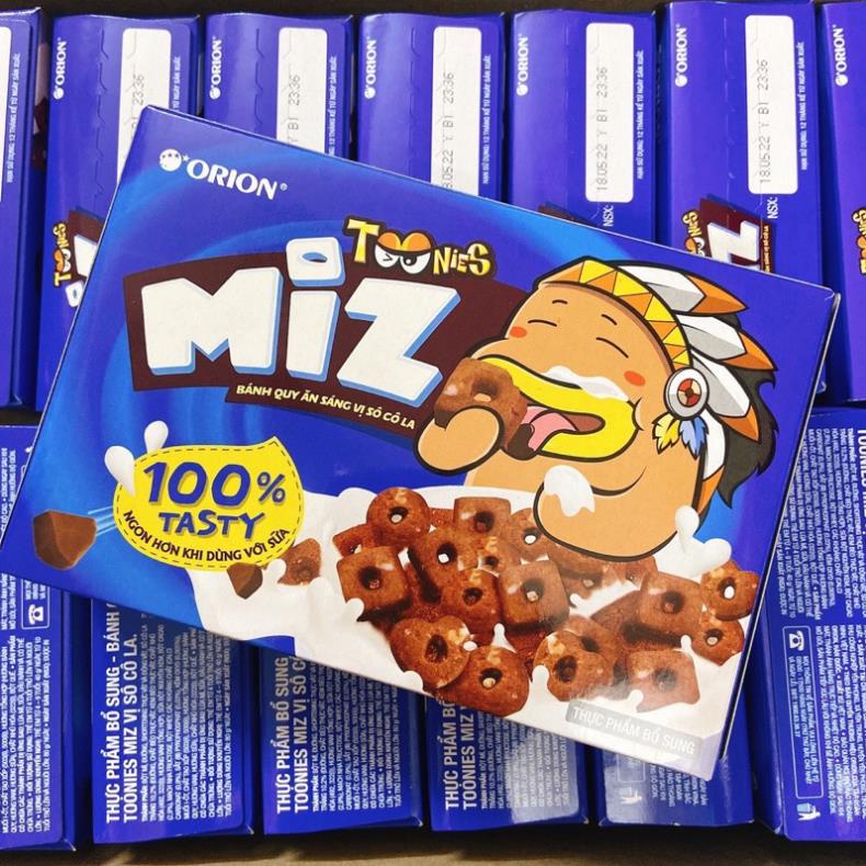 Bánh Quy Ăn Sáng Vị Socola Orion Toonies Miz 54g | Shopee Việt Nam