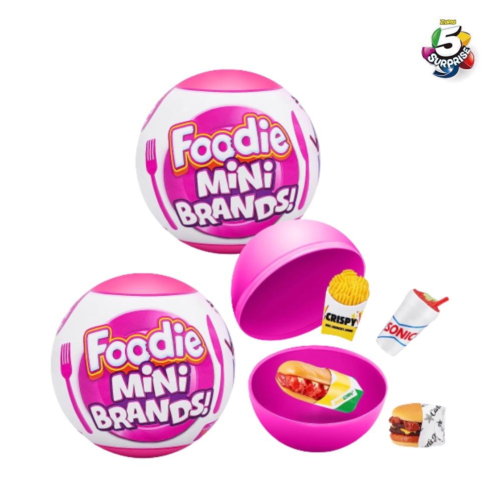 tiNiStore-Đồ chơi trứng sưu tập Foodie Mini Brands 5 Surprise S2 77438 ...