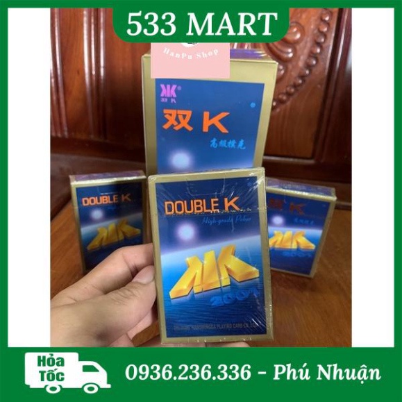[HÀNG LOẠI 1] Lốc 10 Bộ Bài Tây DOUBLE K | Shopee Việt Nam