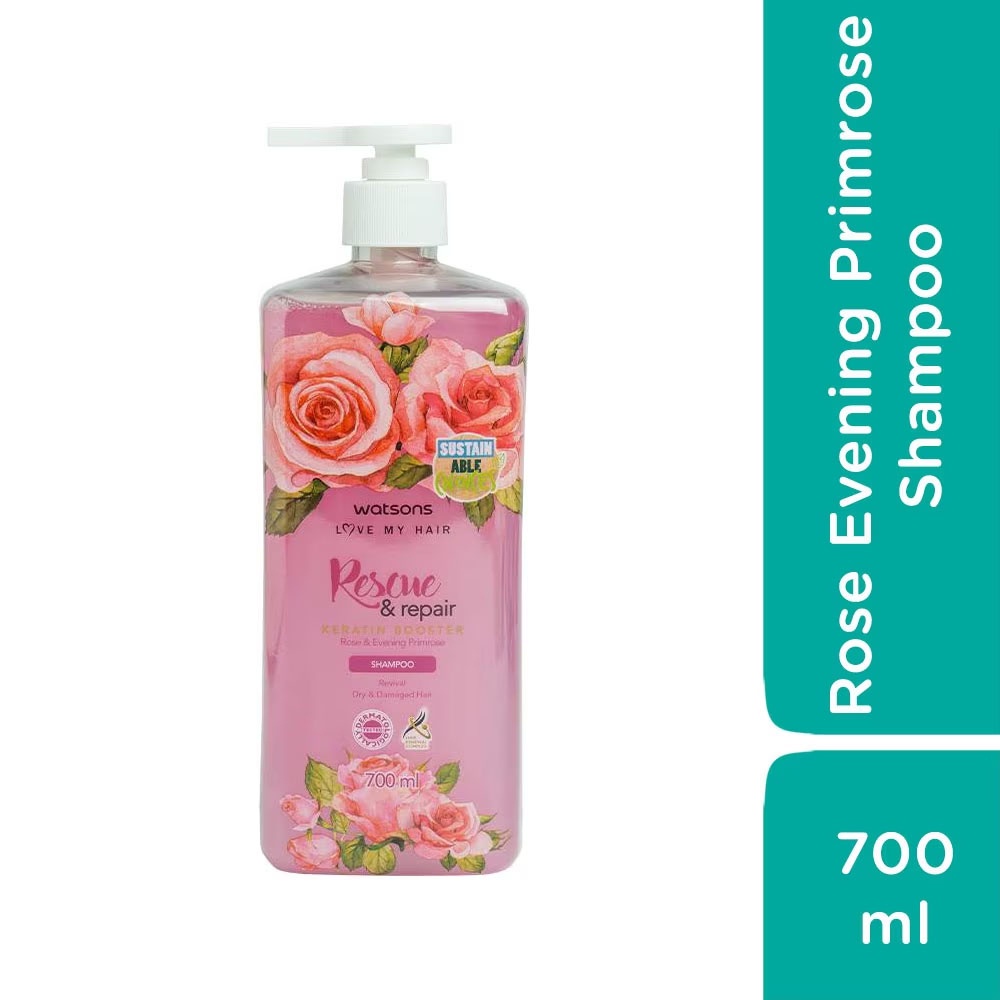 Dầu Gội Watsons Rose Evening Primrose Shampoo 700ml | Shopee Việt Nam
