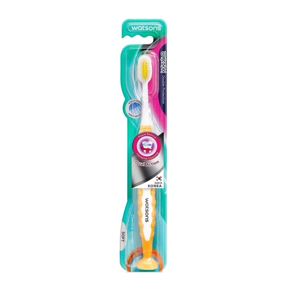 Bàn Chải Đánh Răng Watsons Double Protection Dual Action Toothbrush ...