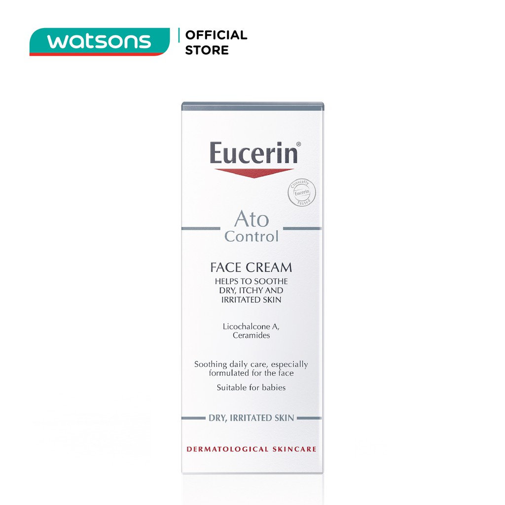 Kem Dưỡng Da Eucerin Ato Control Soothing Cream 50ml | Shopee Việt Nam