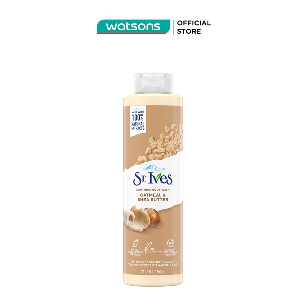 Sữa Tắm ST. Ives Soothing Body Wash Oatmeal & Shea Butter Yến Mạch và ...
