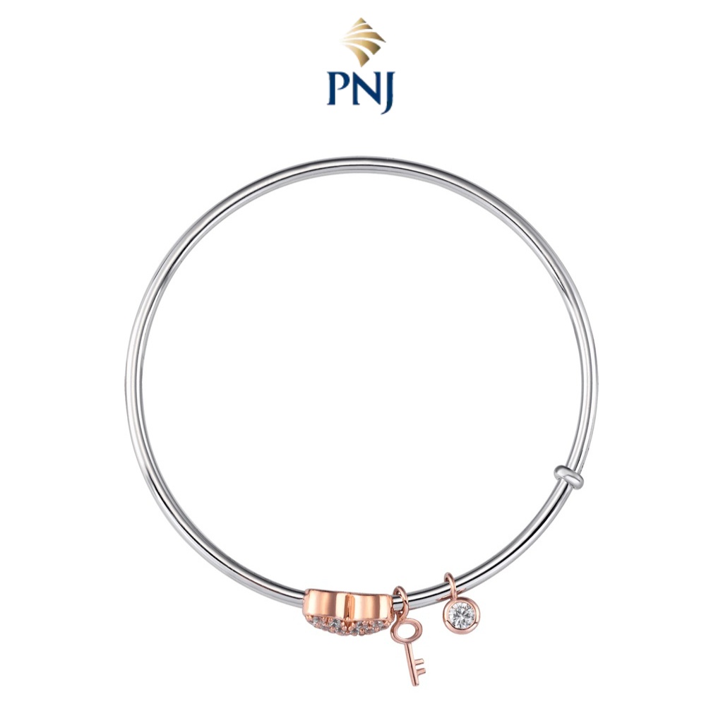 Vòng tay Bạc đính đá CZ PNJSilver XMXMH000002 | Shopee Việt Nam