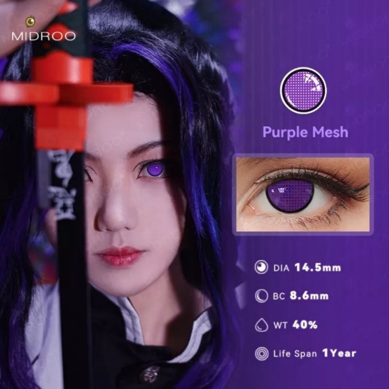 [Sẵn] Lens cosplay Rengoku/Tomioka/Zenitsu/Inosuke/Tanjirou/Kanao ...