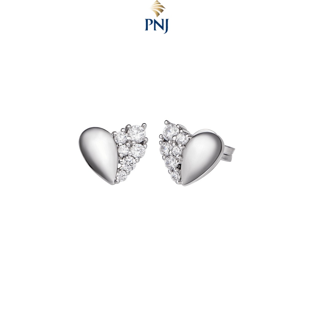 Bông tai Bạc đính đá CZ PNJSilver XMXMK000184 | Shopee Việt Nam