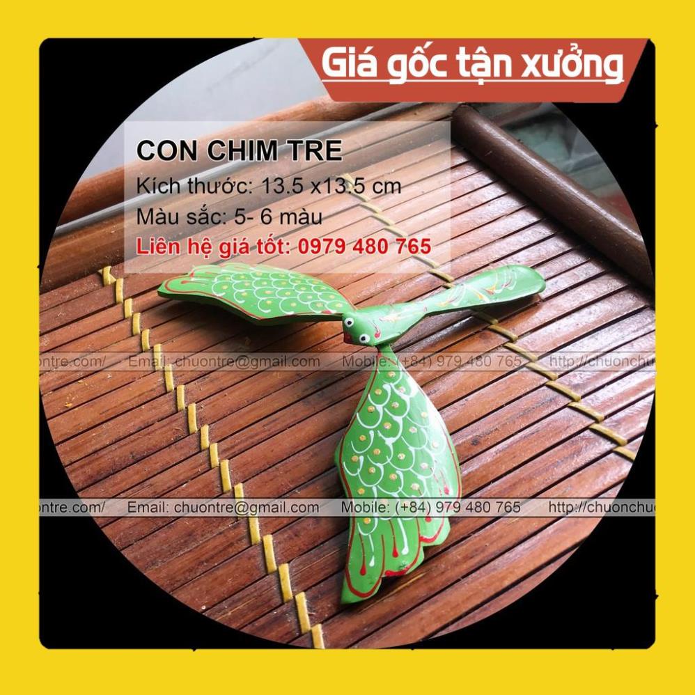 3 Con Chim Tre cân bằng - bamboo bird - Yellow store. | Shopee Việt Nam