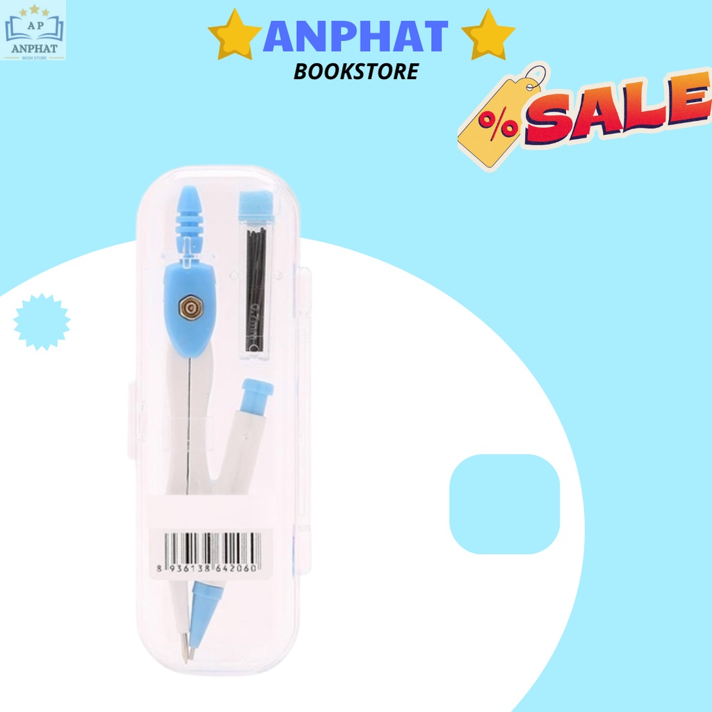 Bộ Compas + Bút Chì Kim + Ngòi Chì Eras E206 | Shopee Việt Nam