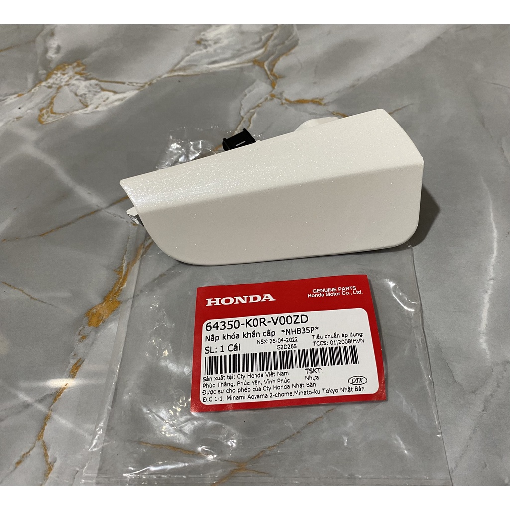 Nắp khóa khẩn cấp SH 125/150 (2020-2022) màu Trắng chính hãng Honda ...
