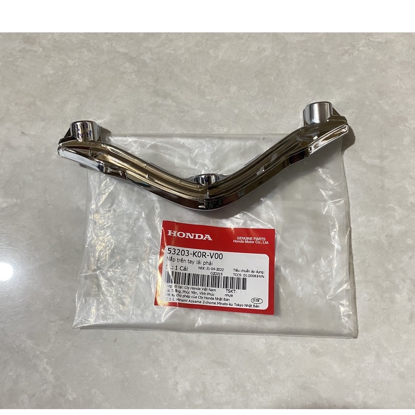 Nắp trên tay lái bên phải mạ Crom SH 125/150 (2020-2022) chính hãng ...