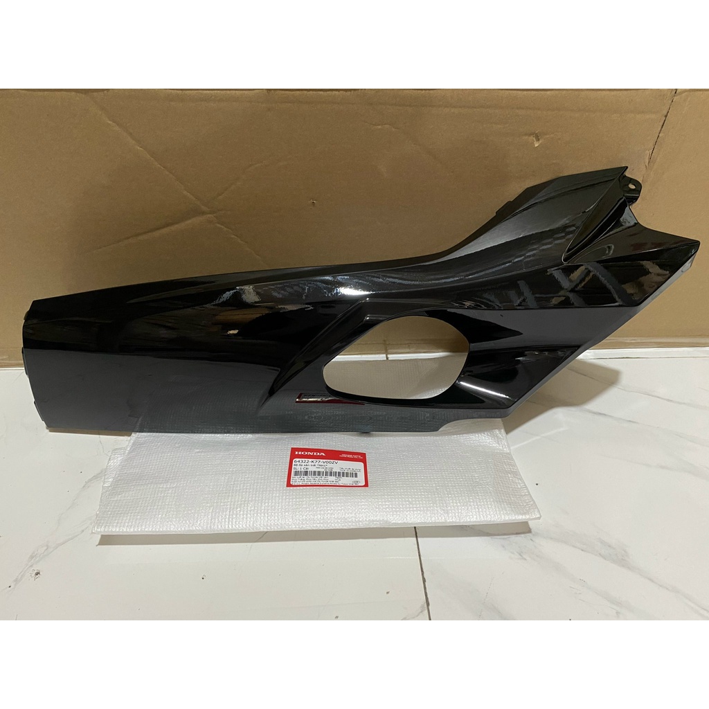 Bộ ốp sàn bên trái SH 125/150 (2017-2019) màu Đen bóng chính hãng Honda (64322-K77-V00ZV ...