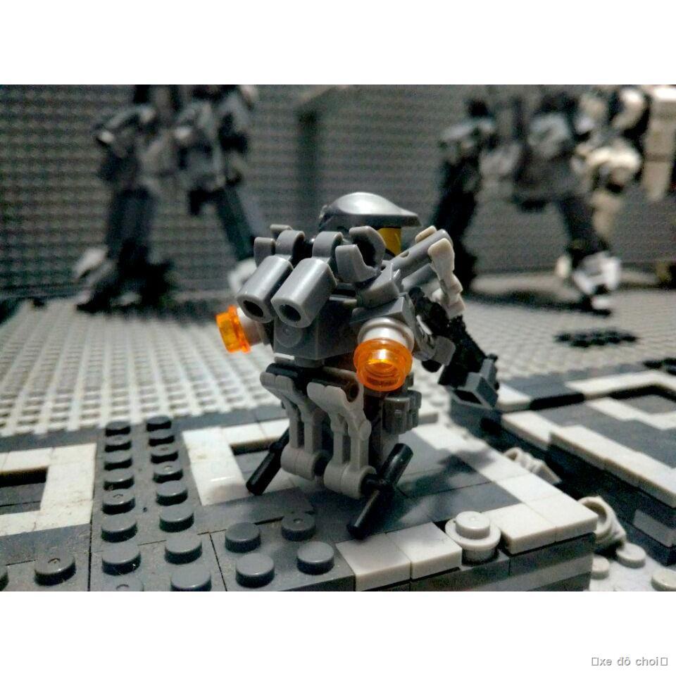 Tương thích với LEGO Halo Halo HALO Siêu Chiến Sĩ Master Chief Lắp Ráp Khối Xây Dựng Đồ Chơi Búp ...