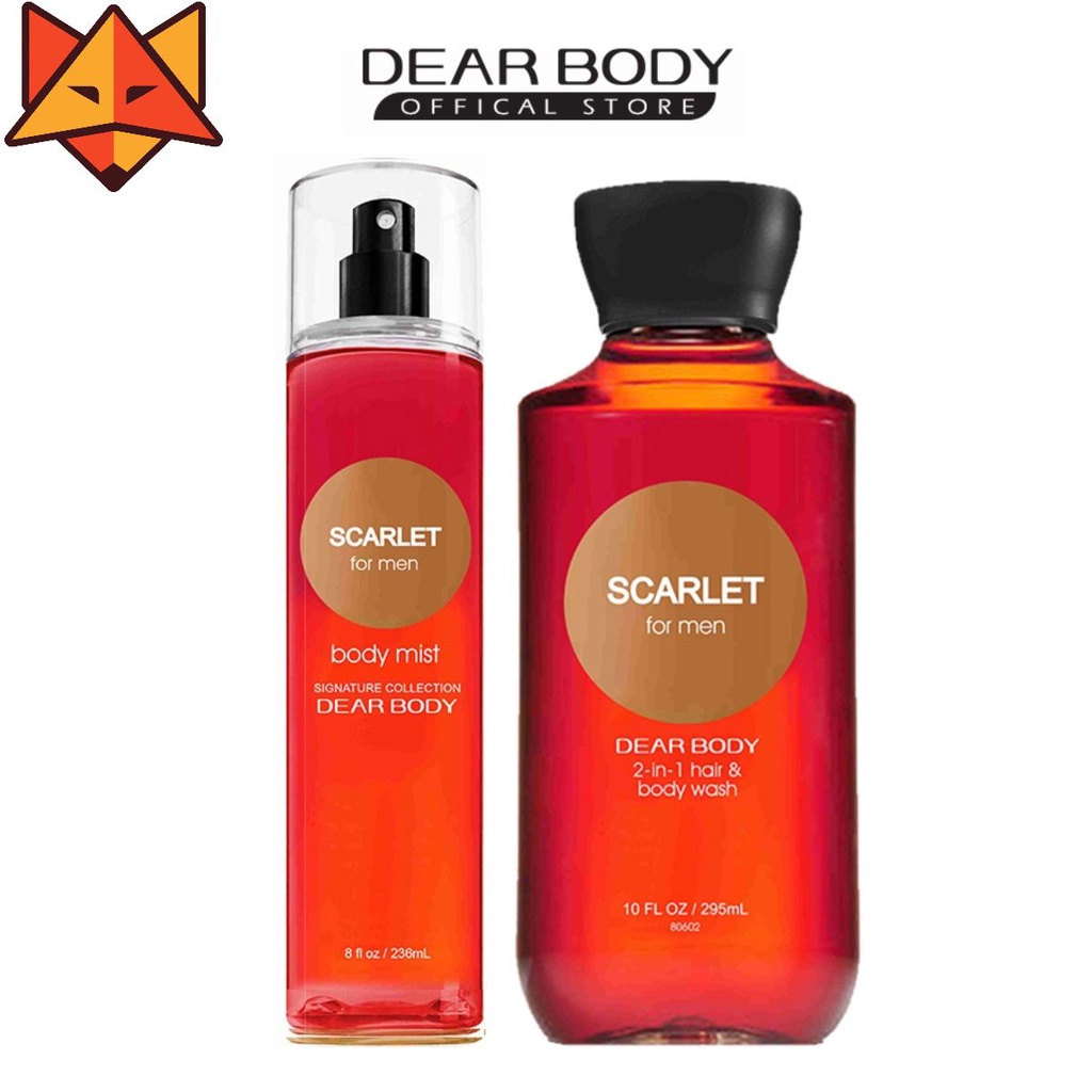 Bộ Sưu Tập Scarlet For Men DEAR BODY | Shopee Việt Nam