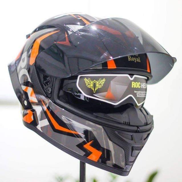 [CHÍNH HÃNG] MŨ BẢO HIỂM FULLFACE ROYAL M137 TEM Helmet Henry's ...
