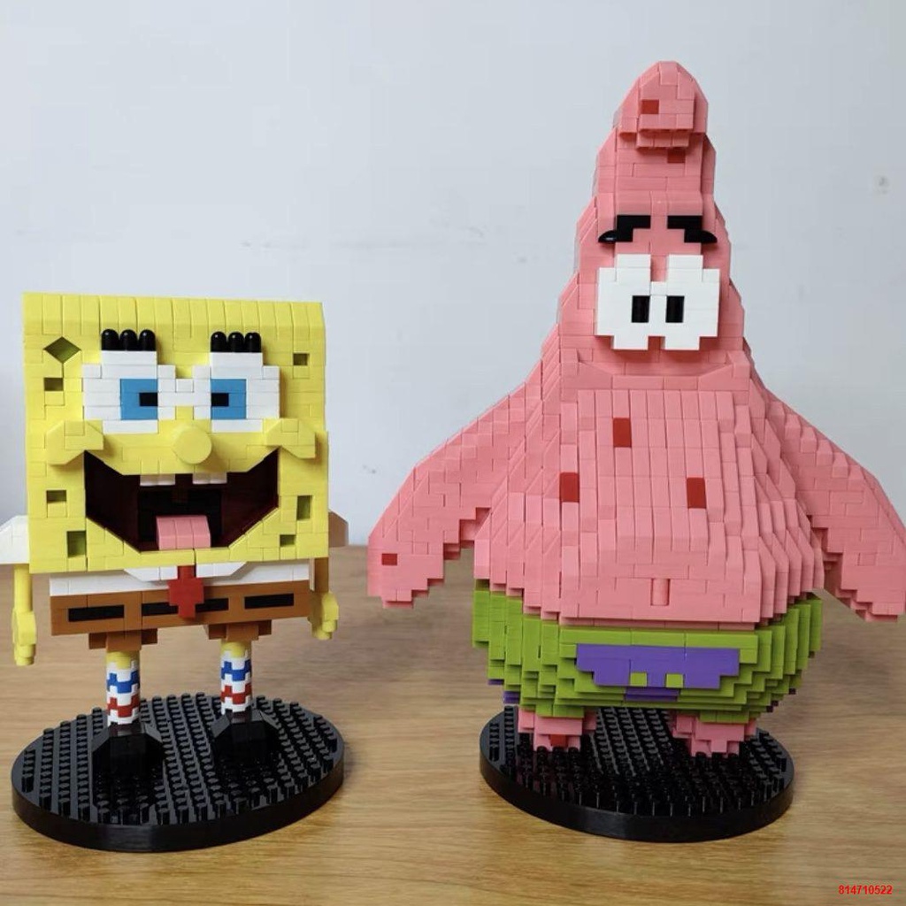 Trong kho SpongeBob SquarePants Pie Star Micro Particle Building Block ...