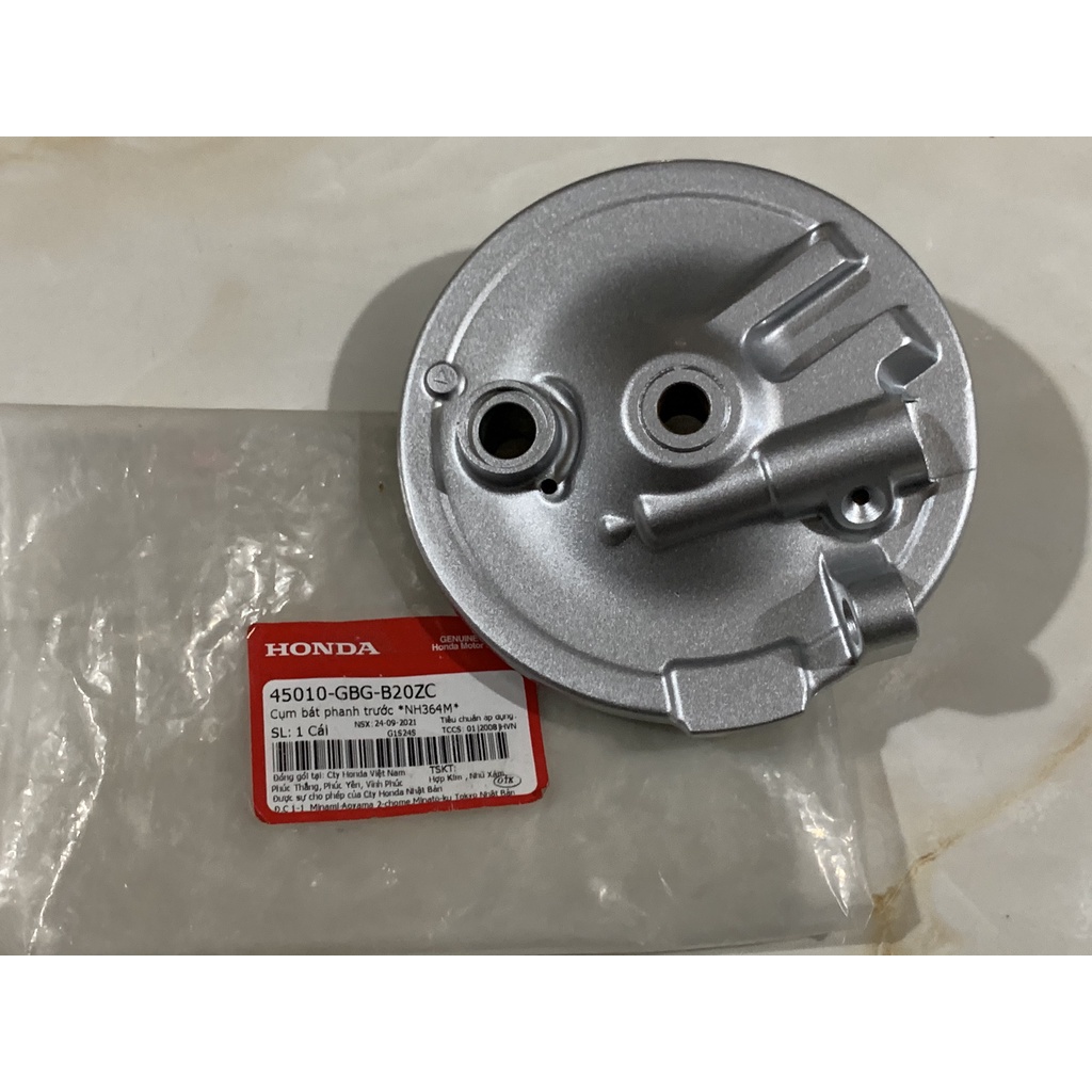 Cụm bát phanh trước | phanh đùm Dream Thái chính hãng Honda (45010-GBG-B20ZC) | Shopee Việt Nam