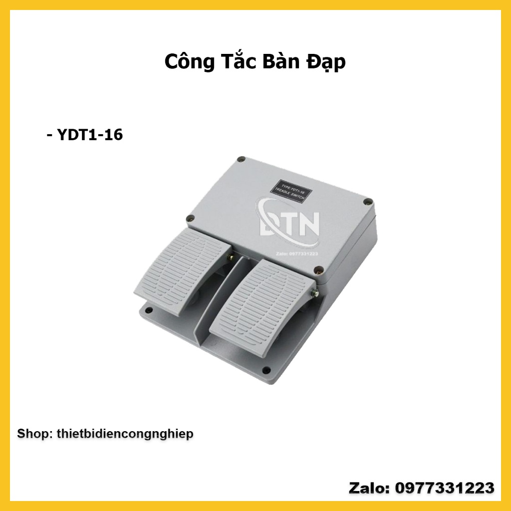 Công tắc bàn đạp YDT1-16 (hàng chính hãng) | Shopee Việt Nam