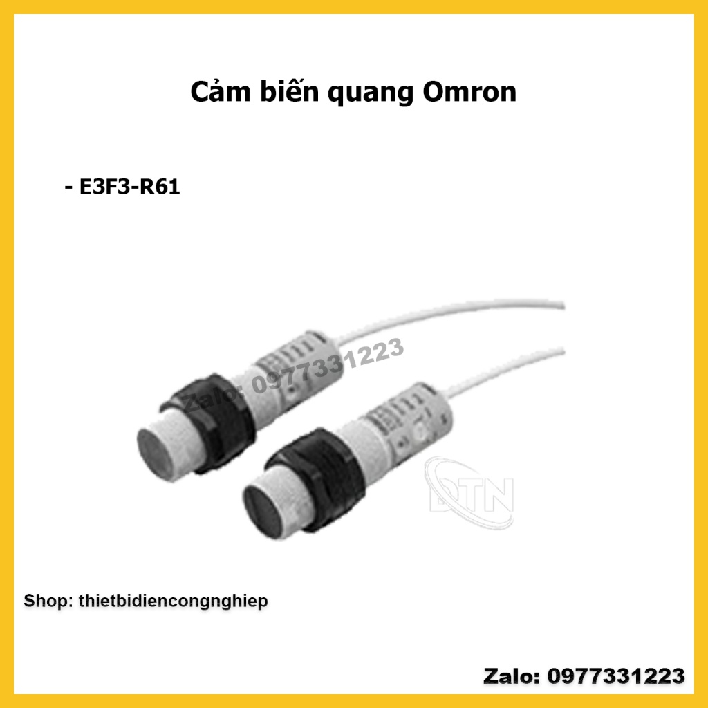 CẢM BIẾN QUANG OMRON E3F3-R61 | Shopee Việt Nam