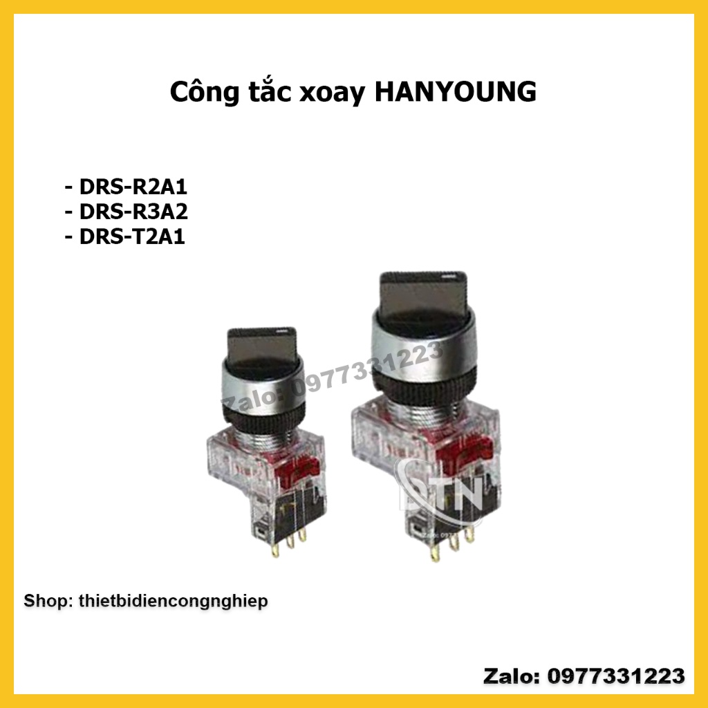 Công tắc xoay HANYOUNG DRS-R2A1,DRS-R3A2,DRS-T2A1 | Shopee Việt Nam
