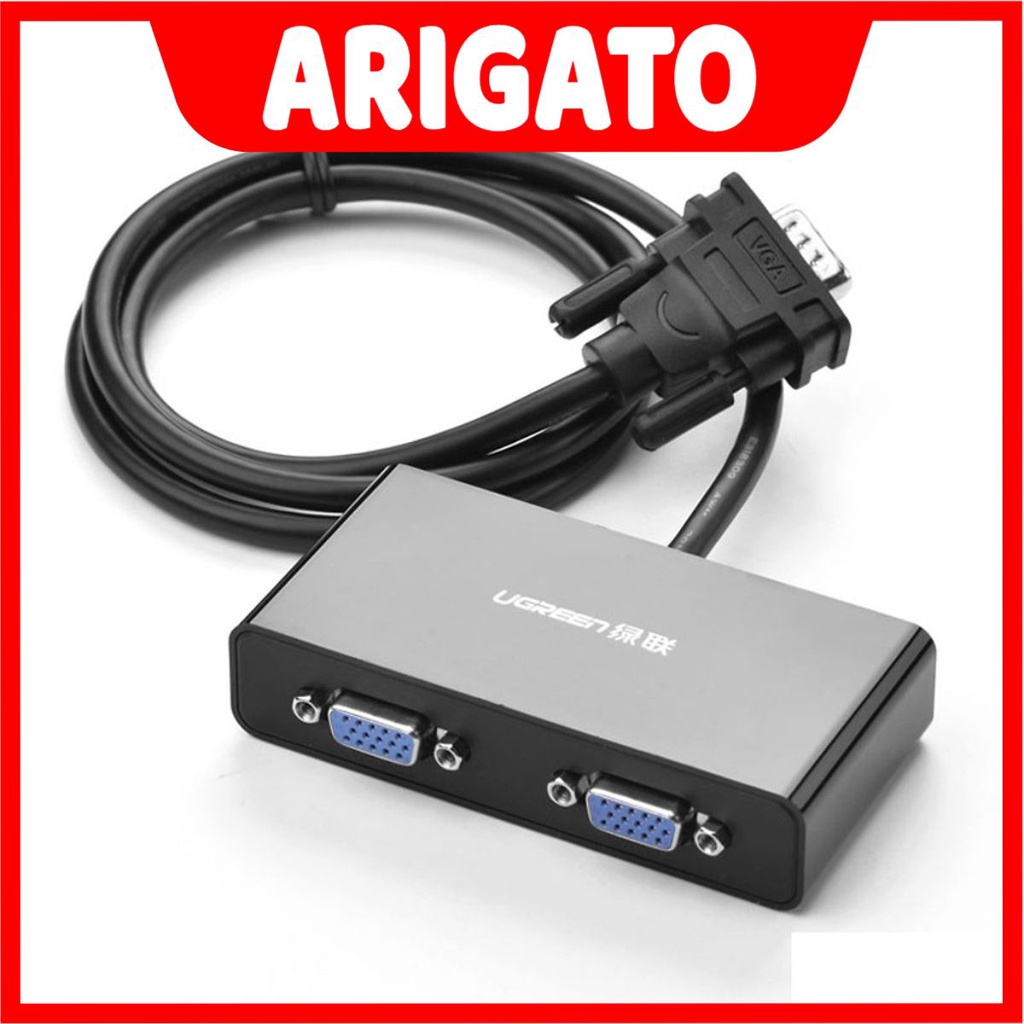 Bộ Chia màn hình VGA Ugreen 1 ra 2 40254 Dtech DT7252 Chính Hãng hỗ trợ ...