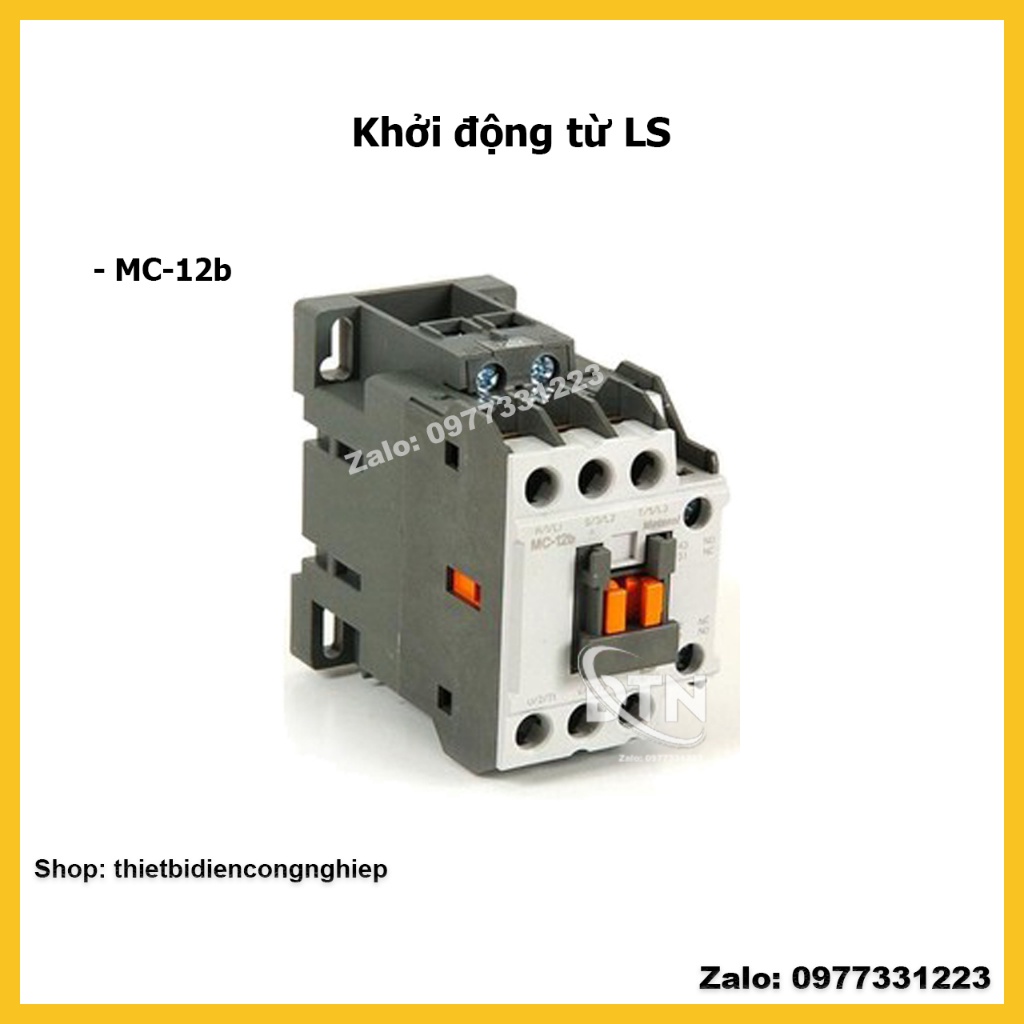 Contactor khởi động từ LS 3P 12A MC-12b (hàng chính hãng) | Shopee Việt Nam