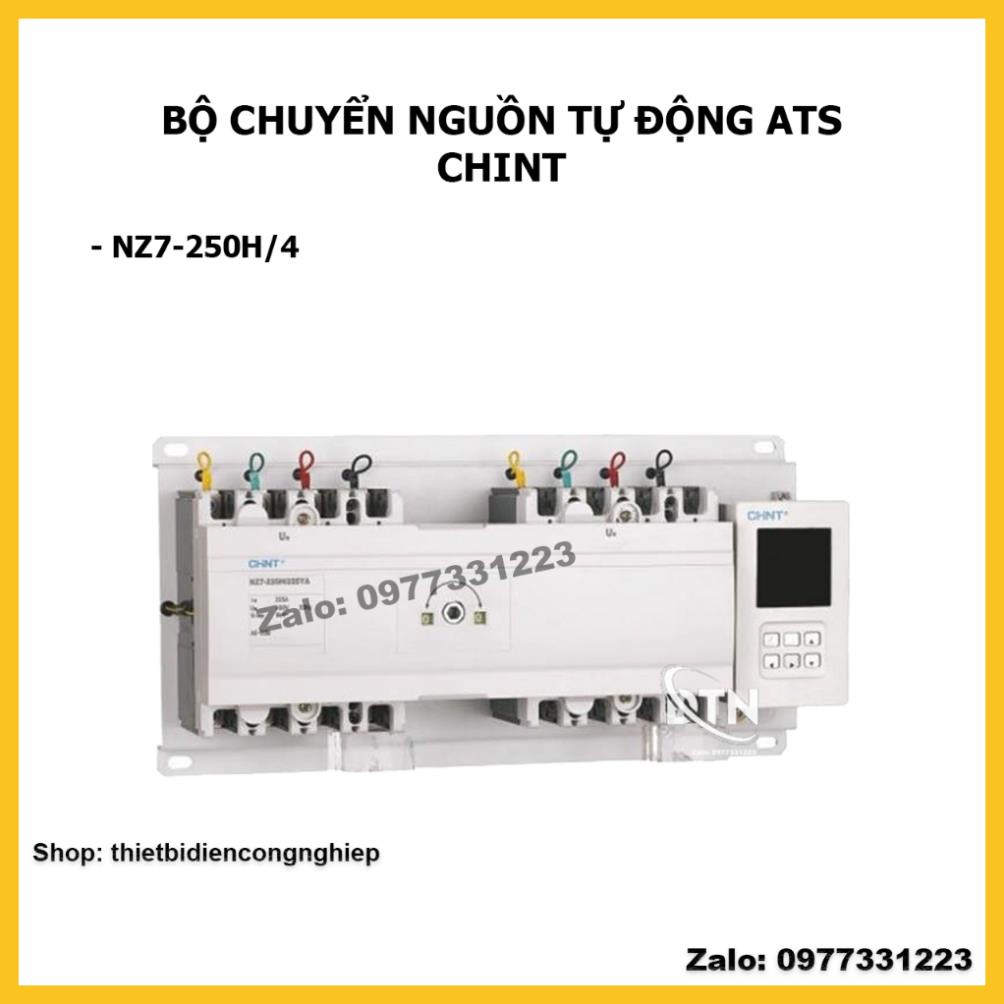 Chint BỘ CHUYỂN NGUỒN TỰ ĐỘNG ATS NZ7-250H/4 CHINT (hàng chính hãng) | Shopee Việt Nam